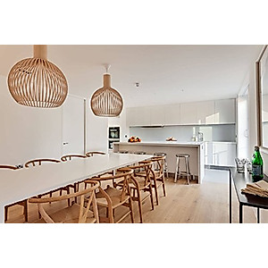 2xhome Bone Wooden Dining Chair, Natural