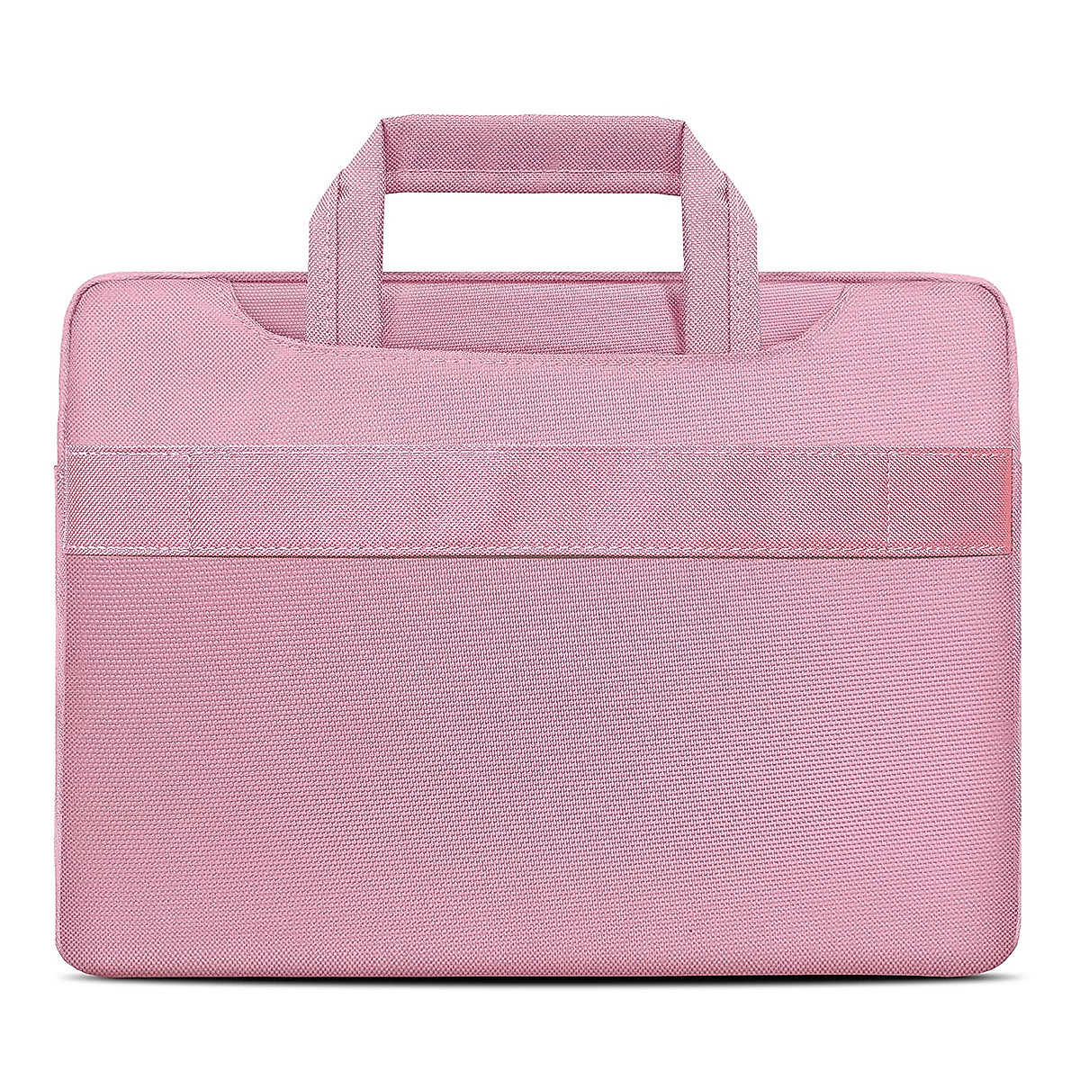 iBenzer Laptop Sleeve Bag for MacBook Air/Pro 13 13.3 14 inch, Carrying Case for 13 in Surface/HP/Dell/Lenovo Chromebook, Laptop Cover for M1 M2 Mac Air/Pro 13"-14”, Rose Quartz, BG13-RQ