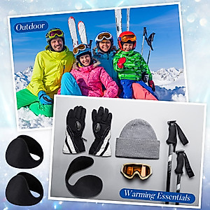 30 Pcs Ear Muffs Men Women Winter Fleece Ear Warmers Bulk Ear Covers Head Earmuffs for Winter Cold Weather