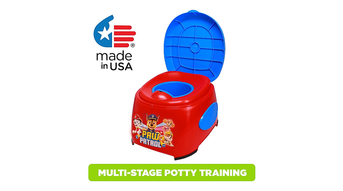 PAW Patrol 3-in-1 Potty Trainer: Easy Kids Toilet Training