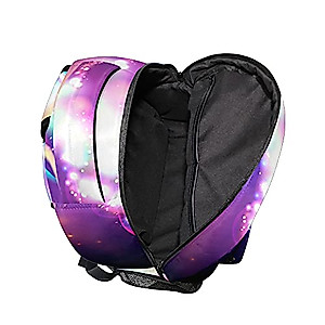 MNSRUU Unicorn Backpacks for Boys and Girls Kids Unicorn School Bookbag Lightweight Travel Bag with Adjustable Strap