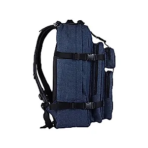 BTS X AGATHA Travel Edition Canvas Backpack Rucksack School College Backpacks for Unisex, Jean - Medium (0.98 cu ft)