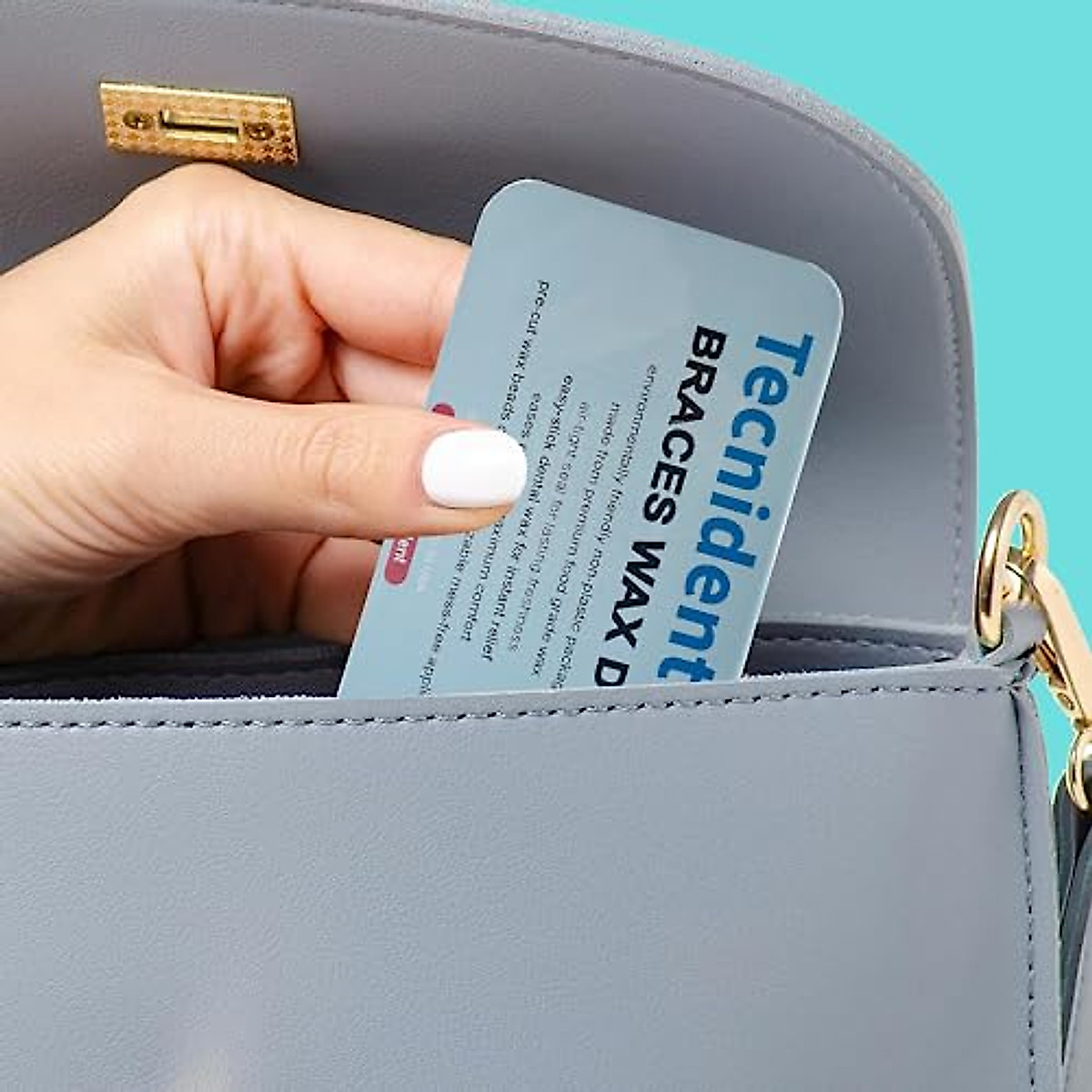 Braces Wax - 10 Pack for Dental Aligners, Unscented & Flavorless - Includes Reusable Travel Case - Food Grade