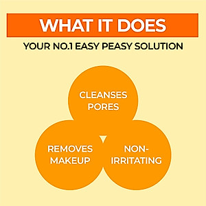 numbuzin No.1 Easy Peasy Cleansing Oil | Makeup Removing Facial Cleanser, Blackheads Removal, Unclogs Pores, Non-heavy, nature-derived ingredients | Korean Skin Care for Face, 6.76 fl oz