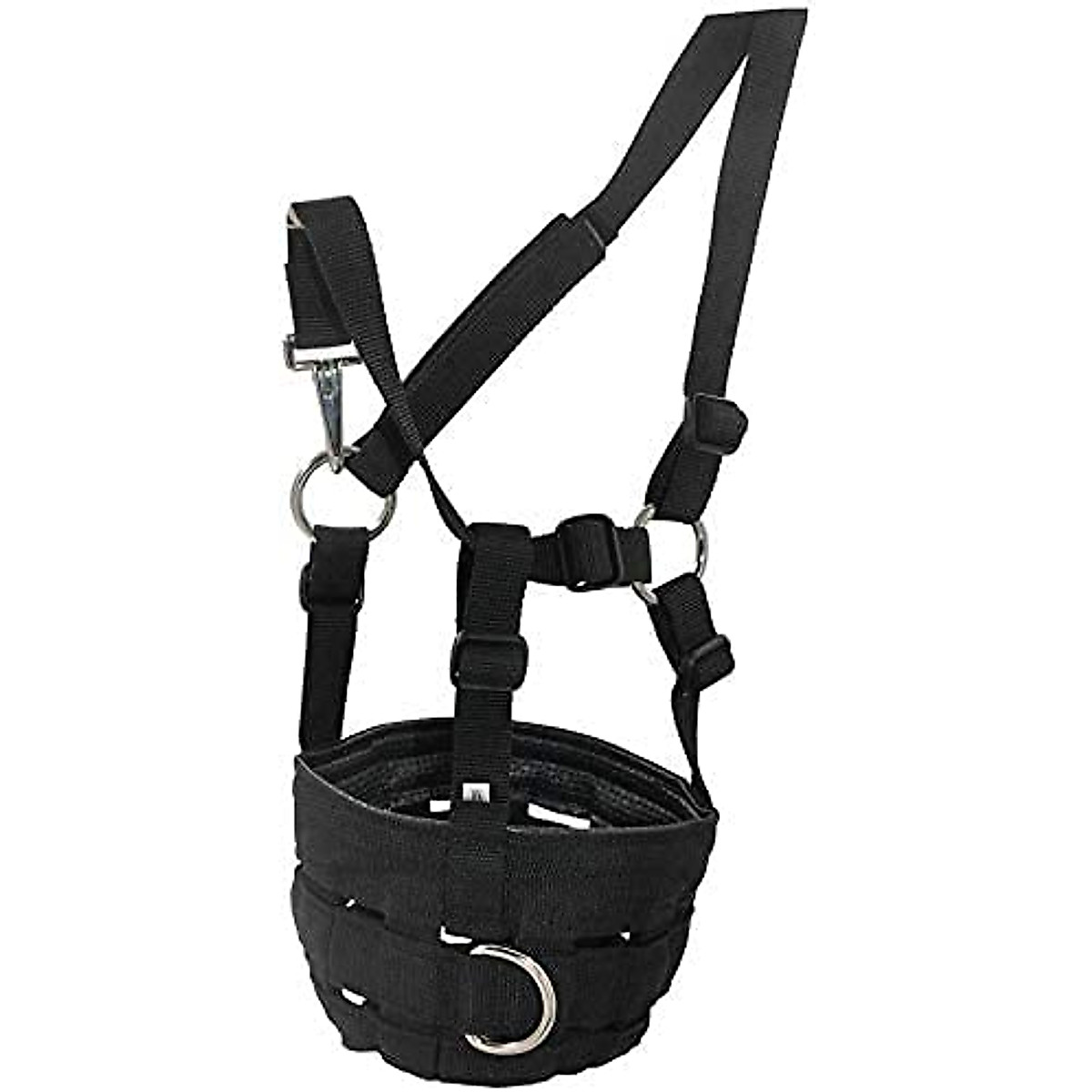 UDRENM Horse Grazing Muzzle with Halter for Horse Easy Breathe and Comfortable (M)