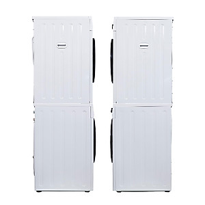 Equator Deluxe Laundry Set Digital Washer 1.9cf 110V+ Vented Dryer 4cf 110V