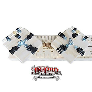 Jig Pro Shop Professional Paracord Jig w/Multi-Monkey Jig (10" Jig)