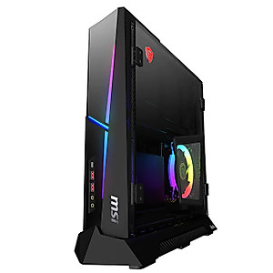 MSI Trident X (SFF) Gaming Desktop, Intel Core i9-11900K, GeForce RTX 3080, 32GB Memory, 2TB SSD, WiFi 6E, USB Type-C, Thunderbolt 4, VR-Ready, Windows 10 Home Adv. (11TE-1870US)