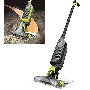 Shark QM250 / VM250 VACMOP Pro Cordless Hard Floor Vacuum Mop with Disposable Pad, Charcoal Gray- - QM250 (Charcoal Gray VM250) (Renewed)