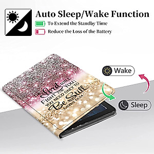 Case for Fire HD 8/8 Plus Tablet Case (12th/10th Generation, 2022/2020 Released),Multi-Angle Slim Folio Stand Smart Cover for Kindle fire Hd 8/8 Plus 12/10 Gen 8 inch-Moon Star Night