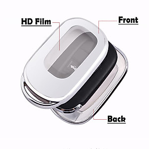 K LAKEY Honda Civic Key Fob Cover,Compatible with 2022 New Honda Civic Accord Sport SI EX EX-L Touring key Fob Silicone TPU Protective Case Holder Shell wih Keychain Blue