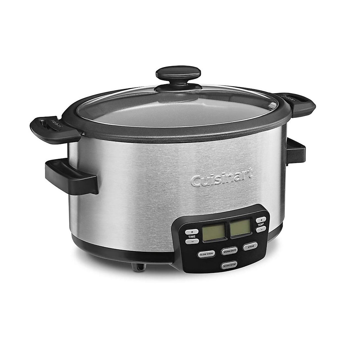 Cuisinart MSC-400 3-In-1 Cook Central 4-Quart Multi-Cooker: Slow Cooker, Brown/Saute, Steamer, Silver