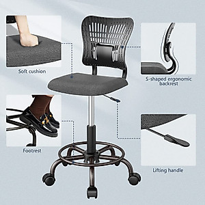 PALONE Home Desk Chairs Grey 111