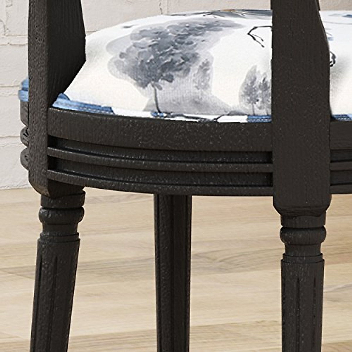 Christopher Knight Home Hero Traditional Fabric Dining Chairs, Floral Print