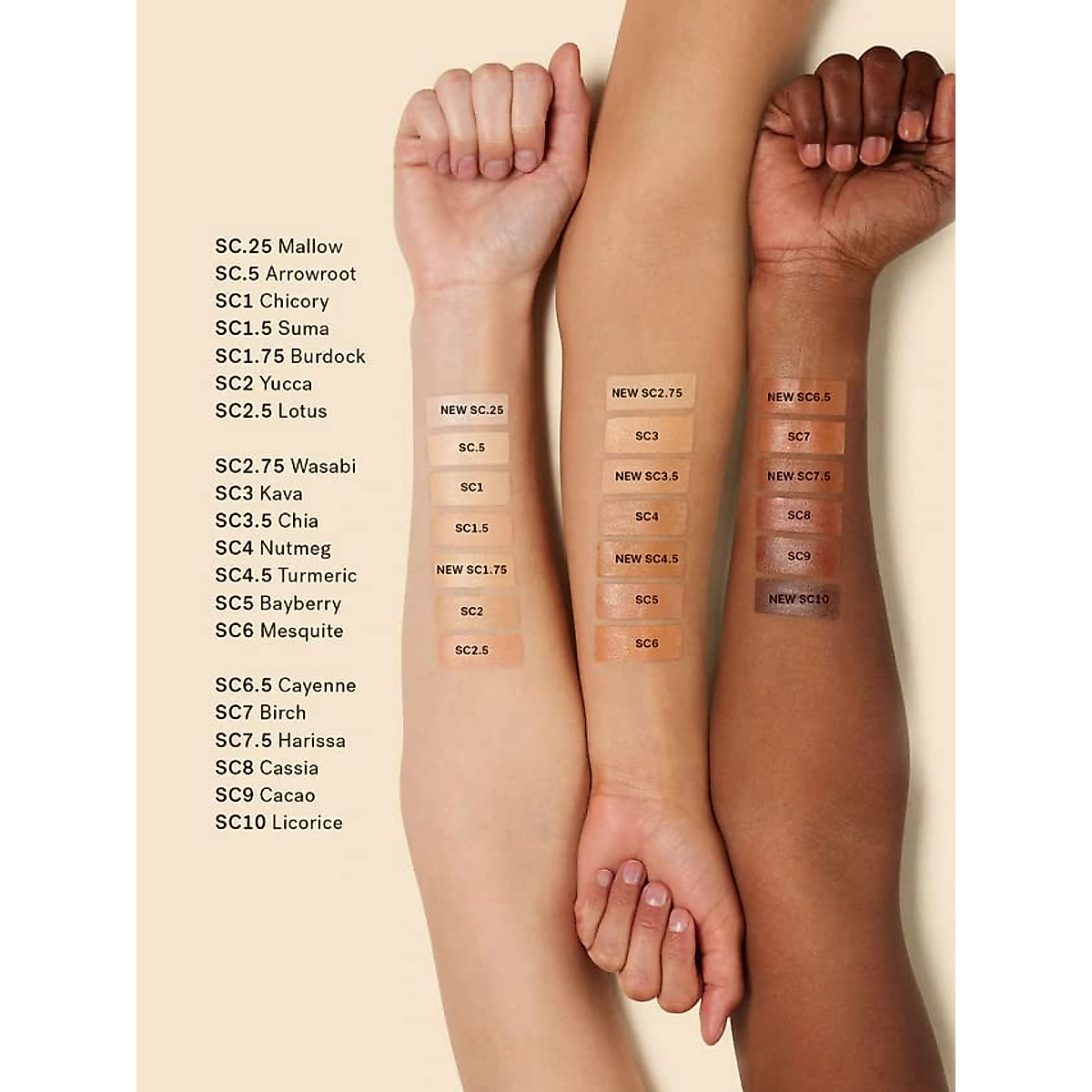 ILIA - True Skin Serum Concealer | Non-Comedogenic, Cruelty-Free, Vegan, Safe For Sensitive Skin, Reduces Appearance of Dark Circles + Blemishes (Arrowroot SC.5, 0.16 oz | 5 ml)