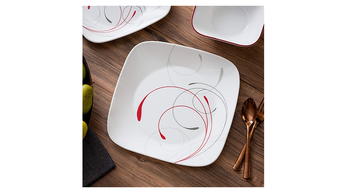 Corelle Vitrelle 18-Piece Dinnerware Set - Splendor Style