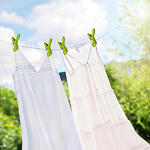 Beach Towel Clips for Chair Secure Clips for Beach Chairs Jumbo Size Plastic Clothes Pegs for Pool Lounger (Frog-A)