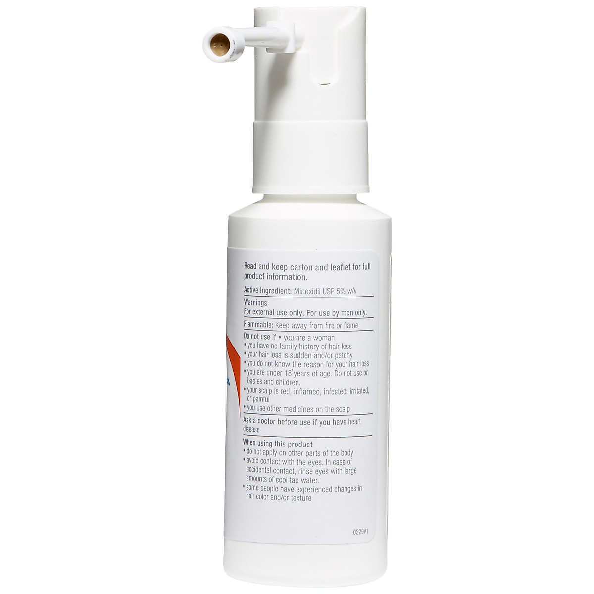 Ducray Alopexy Minoxidil Men's Topical 5 Percent Solution, 2 fl. oz.