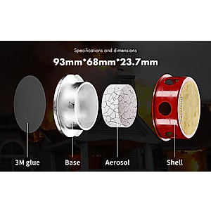 Household small fire extinguisher, automatic fire extinguisher, car battery fire protection, small power distribution cabinet fire extinguishing device, self-triggering fire extinguishing device