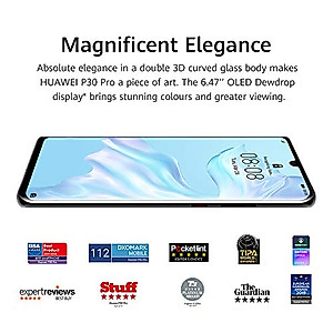 Huawei P30 Pro 128GB 8GB RAM VOG-L29 International Version - Midnight Black