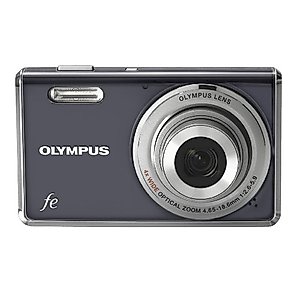 Olympus FE-4000 12MP Digital Camera with 4x Wide Angle Optical Zoom and 2.7 inch LCD (Dark Grey)
