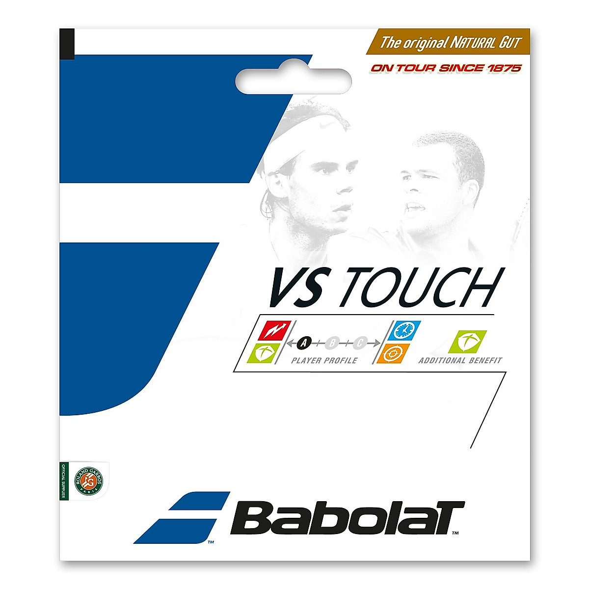 BABOLAT B281028-128H VS Touch BT7 16G Half Set Tennis String