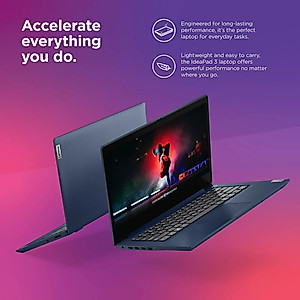 Lenovo Ideapad 3 Business Laptop 14" FHD, AMD Ryzen 7 5700U Octa-Core(Beat i7-1180G7), 20GB RAM 1TB SSD, Backlit Keyboard, Fingerprint Reader, WiFi6, Bluetooth, HDMI, Windows 11, Abyss Blue + Mousepad