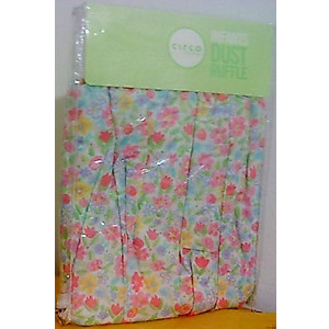 Circo Crib Dust Ruffle (Bed Skirt) Flower