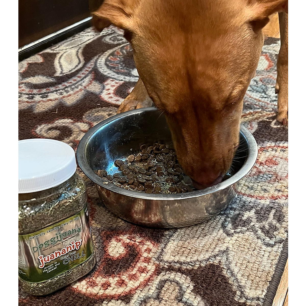 Doggijuana | Juananip™ Refill | Premium Organic Ground Catnip for Dogs | All Natural | Grown in The USA (Juananip Jar)