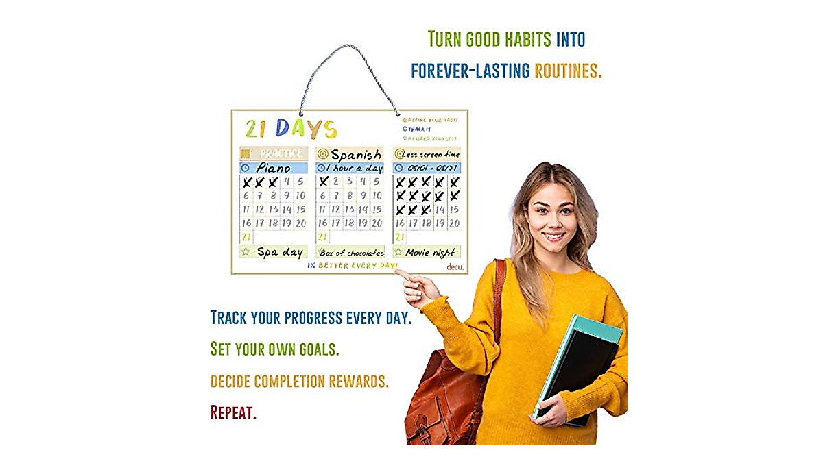 21 Days Habit Tracker - Build Routines Easily