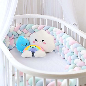 BenBen Cloud Pillow Toy 12 inch, Set of 3, 7 inch Stuffed Rainbow and Water Droplet Plushies, Soft Stuffed Toys for Kids Girls, Fun Decorative Plush Pillows for Home Decor, Easter Basket Stuffers