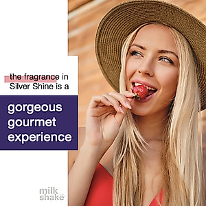 milk_shake Silver Shine Purple Conditioner for Blonde Hair - Blonde Toner for Brassy Hair, 1.7 Fl Oz