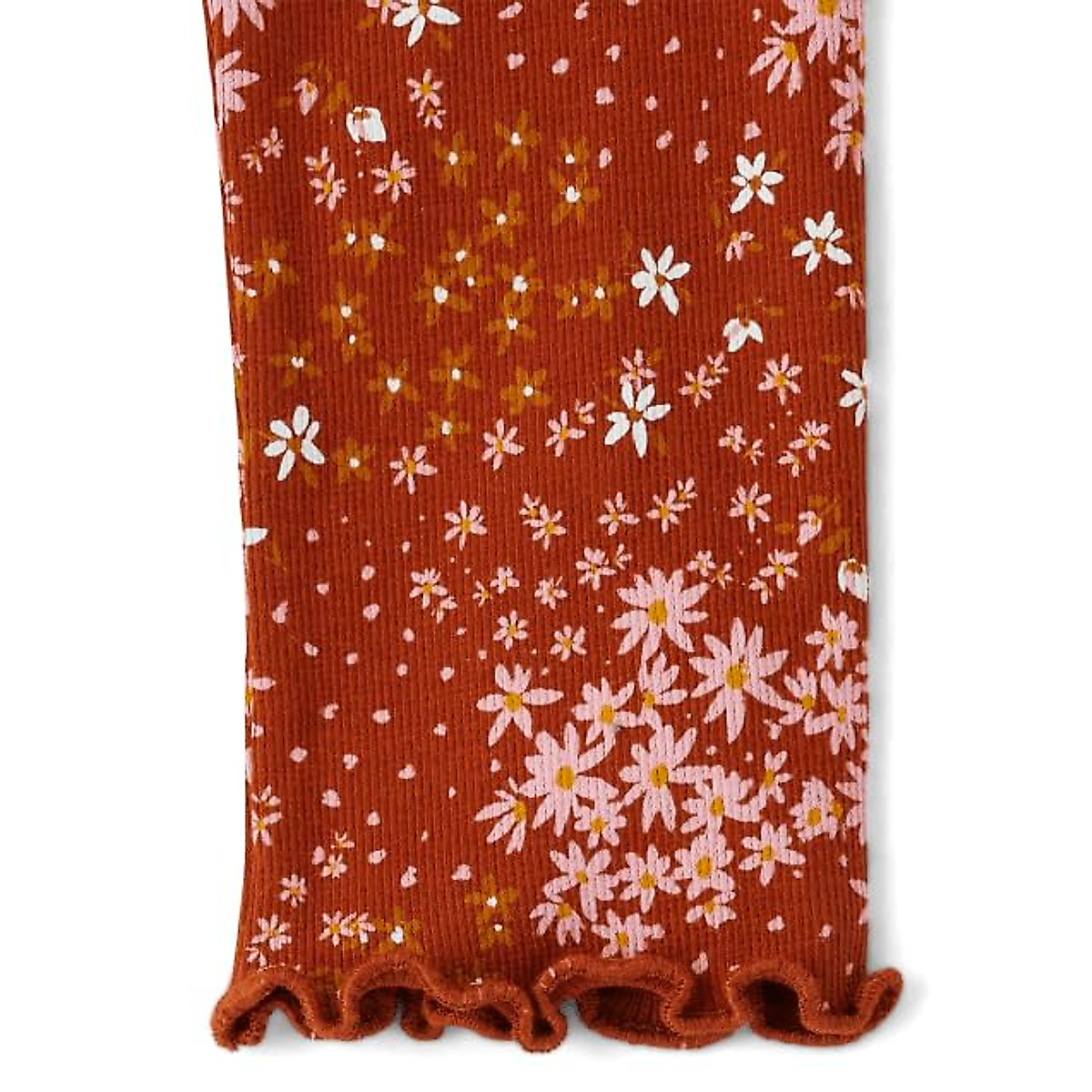 The Children's Place Baby Girls' and Toddler Ribbon Tie Front Fashion Legging, Hot Spice, 18-24 Months