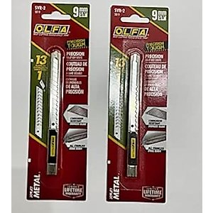O L F A 5019 SVR-2 9mm Stainless Steel Auto-Lock ( 2 PACK)