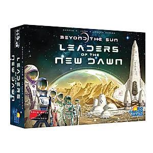 Rio Grande Games Beyond The Sun: Leaders of The New Dawn - Game Expansion, Rio Grande Games, Space Civilization, 1-4 Players, Ages 14+