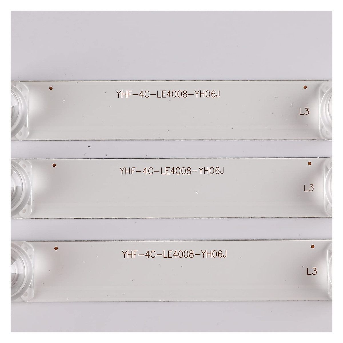 ALMVIS 3pcs LED Backlight 40" TV L40F3303B L40F3301B L40F3800A Bar Strip fit for TOT-40F3800-3X8-3030C-V1 Screen LVF400SS0TE2V2 Fit for TCL LED TV Backlight (Size : 1set)