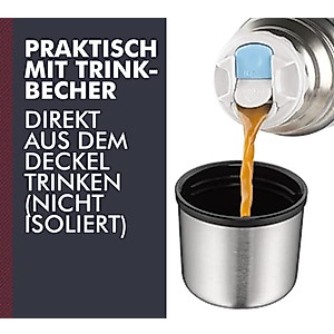 Thermos Light and Compact Flask, Stainless Steel, 350 ml