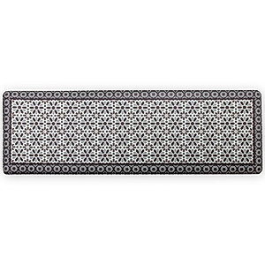 FloorPops FPA3731 Lannister Anti-Fatigue Comfort Long Mat, Black