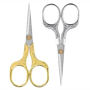 Scissors All Purpose, Embroidery Scissors, Small Scissors, Scissors For Crafting, Sewing Scissors, Sharp Scissors, Embroidery Scissors,2pack