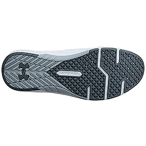 Under Armour Men's Charged Commit Tr 3, White (103)/Mod Gray, 7 M US