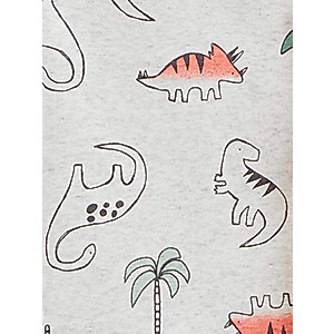 Simple Joys by Carter's Baby Boys' 6-Pack Sleeveless Bodysuits, Alligator/Dinosaur/Stripe/Trucks, 3-6 Months