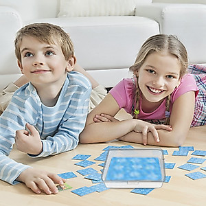 IOKUKI 4 Pcs Blank Playing Card Case, Clear Card Deck Box, Plastic Playing Game Card Storage Box Holder for Bank Card, Business Card, Game Card, PTCG Cards