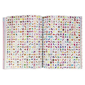 Totally Awesome 2000 Stickers: Perfectly Pretty Princess Activity and Sticker Book for Kids Ages 3-7 (Puzzles, Mazes, Coloring, Dot-to-Dot, And More!)