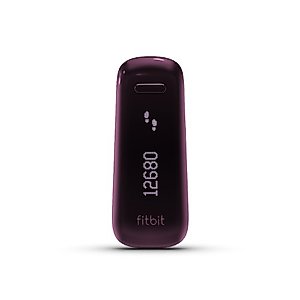 Fitbit One Wireless Activity Plus Sleep Tracker, Burgundy