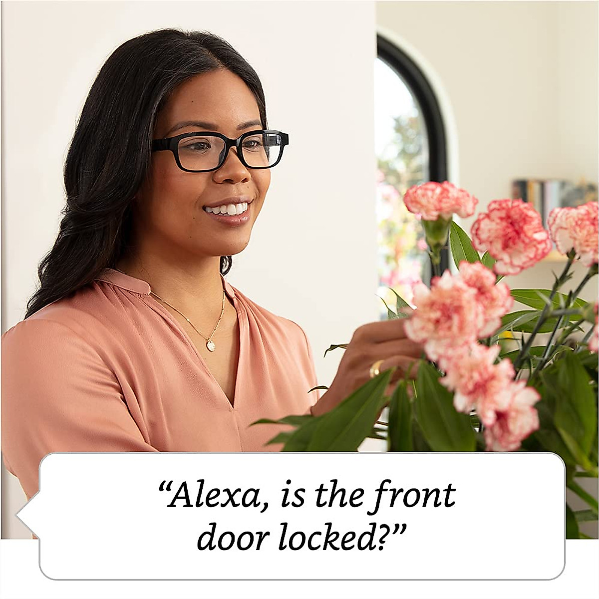 Echo Frames (2nd Gen) | Smart audio glasses with Alexa | Classic Black with prescription ready frames