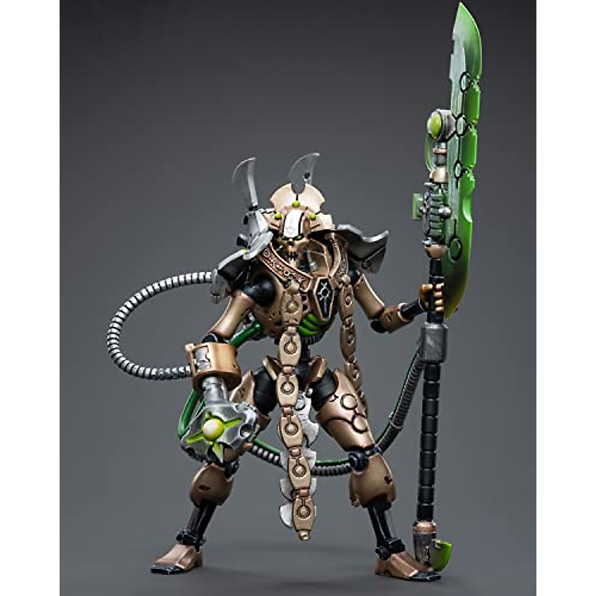 Pipigirl JoyToy Warhammer 40K Space Marine Genuine License 1/18 Soldier, Necrons Szarekhan Dynasty, Double 4inch Models Space Marines Action Figures Kits (Overlord)