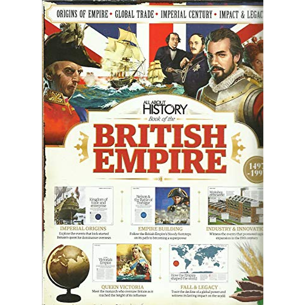 ALL ABOUT HISTORY BOOK OF THE BRITISH EMPIRE MAGAZINE, ISSUE, 02 SECOND EDIT