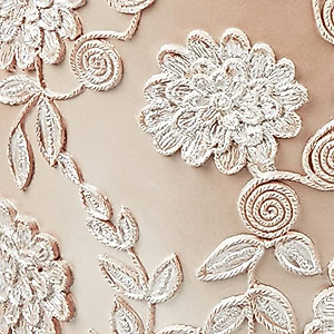 Popular Bath 942668 Rose Vine, Waste Basket, Beige-Taupe