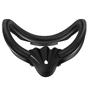 VR Accessories for Oculus Quest 2 Face Pad, Fitness Facial Interface Foam Replacement, with 2 x Foam Replacement and Air-Circulation Design