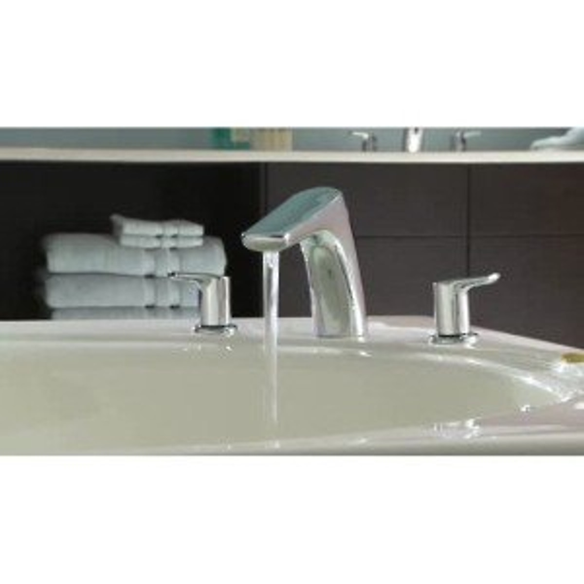 Moen T986 Method Two-Handle Low Arc Roman Tub Faucet without Valve, Chrome